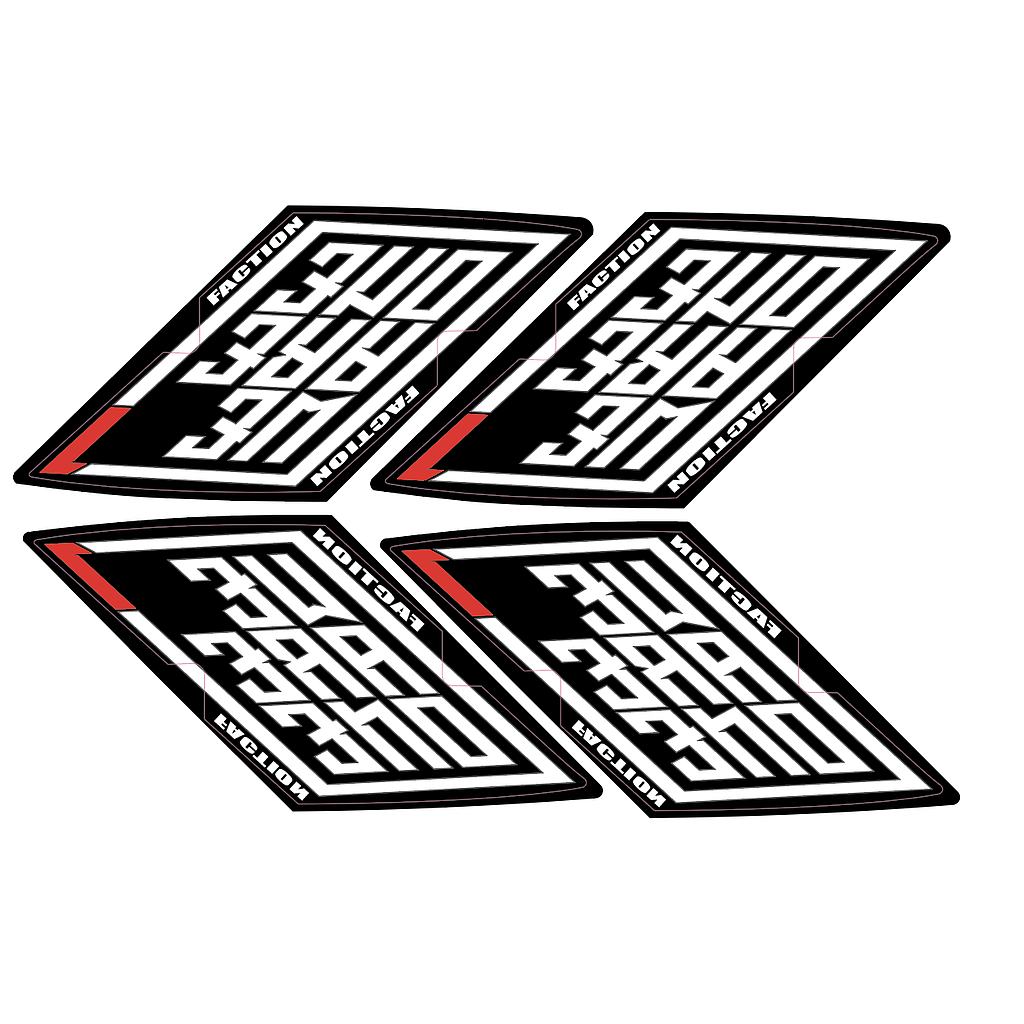 Revolution Decal Set – WE ARE ONE COMPOSITES INC.